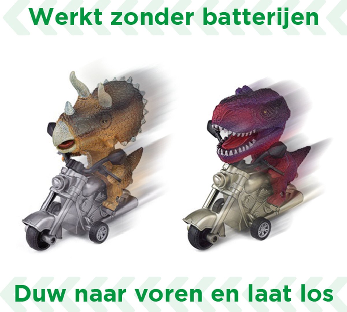 Dino Racers Moto - Speelgoed Motor - Dinosaurus Speelgoed - Jurassic ...