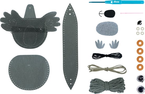 Avenir Loopie Fun Tasje: KOALA 15x14.5cm, met schouderband 130cm, in ...