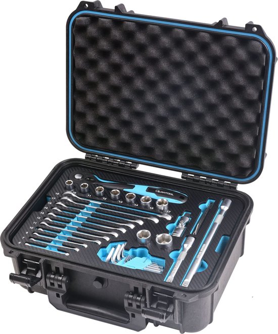Quantool 48 Delige Gereedschapkoffer - Professionele Handgereedschap ...