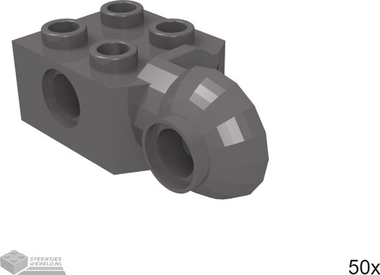 LEGO 48171 Donker blauwgrijs 50 stuks | bol.com