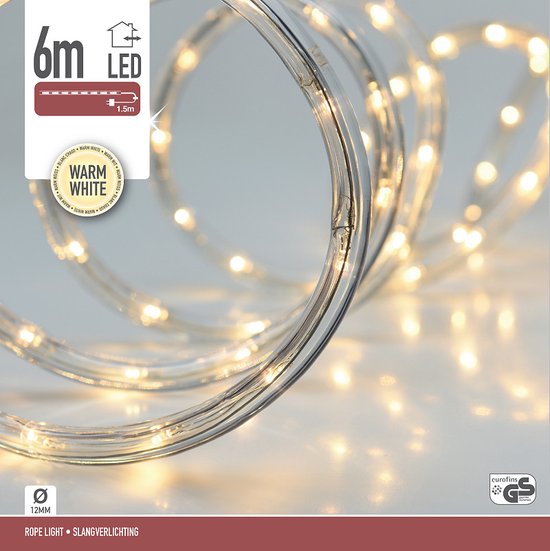 Slangverlichting LED 6 meter warm wit | bol.com