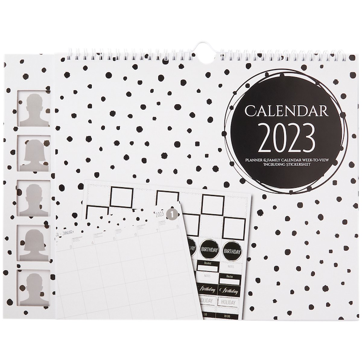 Familie Weekplanner 2023 | Kalender | Planner | Familieplanner | Groot ...