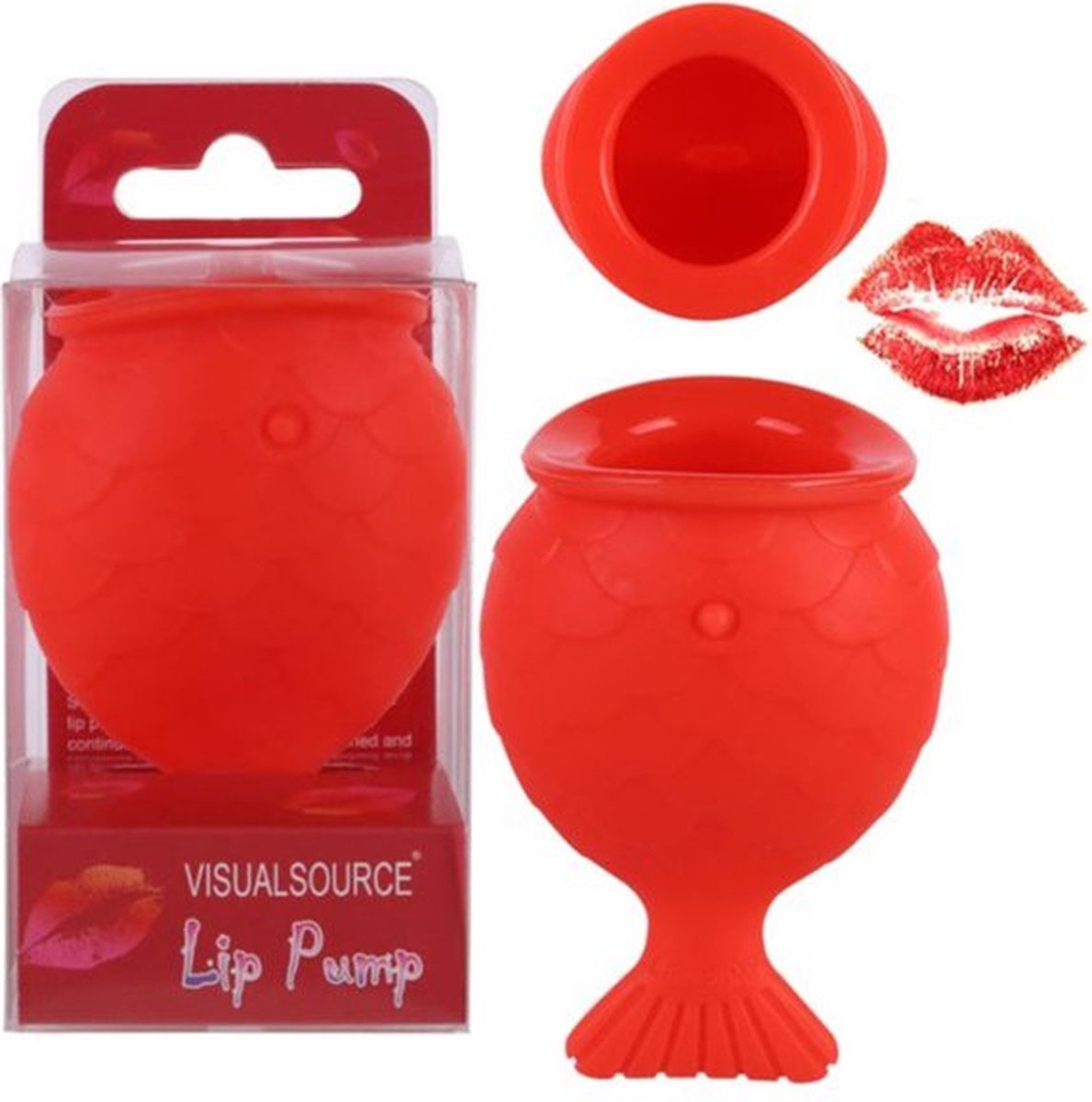 Visual Source Lip Pump -Fuller lips plumper- Lipvergroter zuignap ...
