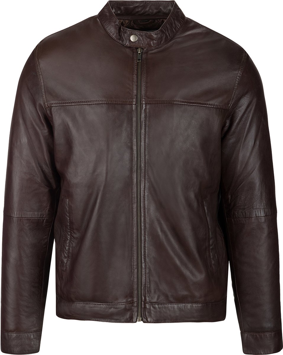 Urban 5884® - James - Lams Leren Jas - Bruin - XXL | bol.com