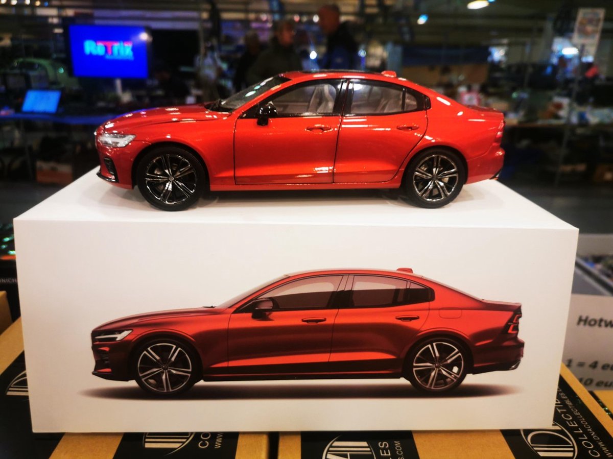 Volvo S60 Limousine 2020 Rood Metallic 1-18 Paudi Models | bol.com