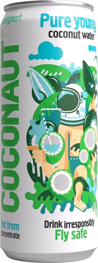 Coconaut Kokoswater Pure Young Coconut Water 320 ml | bol.com