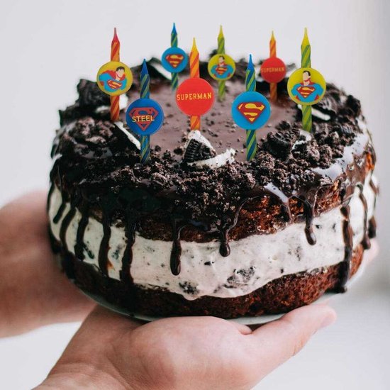 DC Comics Birthday Candle 10-Pack Superman | bol.com