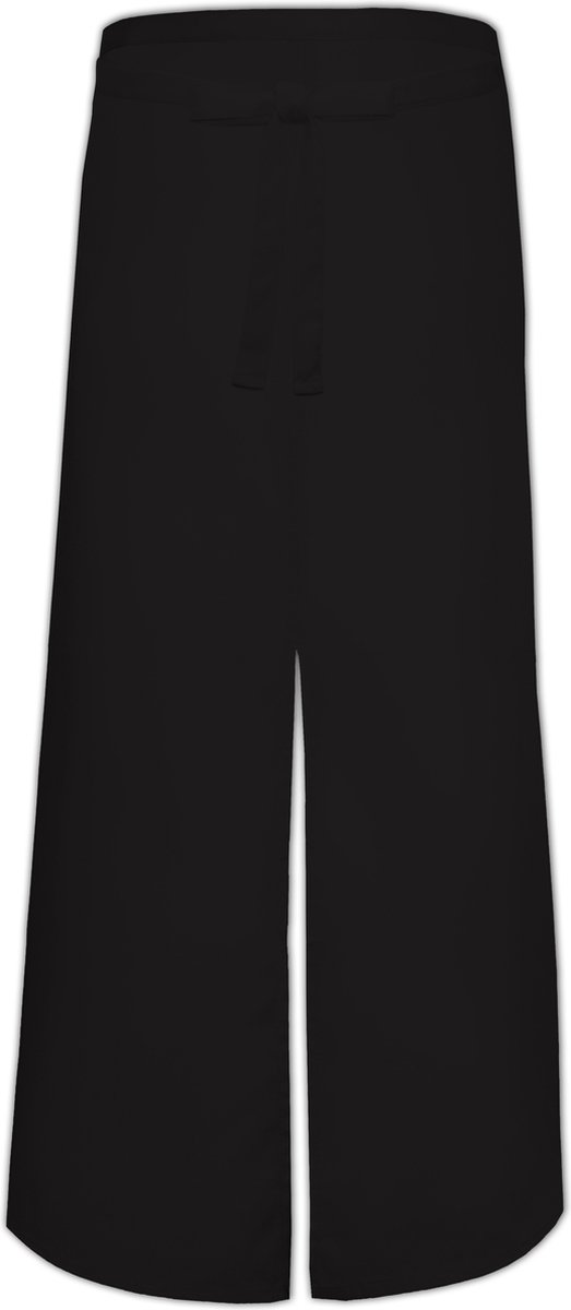 Link Kitchen Wear Franse sloof met split, zwart. | bol