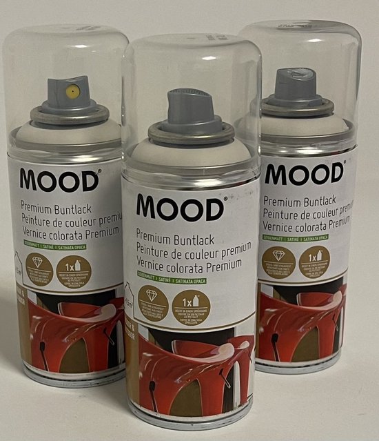 Verf Spuitbus - Spuitlak - Ral 9010 Zijdeglans Gebroken Wit - 450ml ...