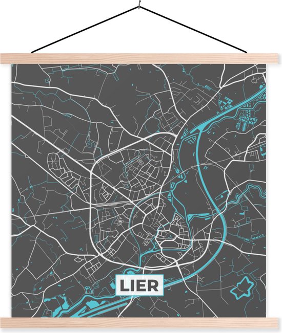 Porte-affiche avec affiche - Affiche scolaire - België - Lier - Plan de ...