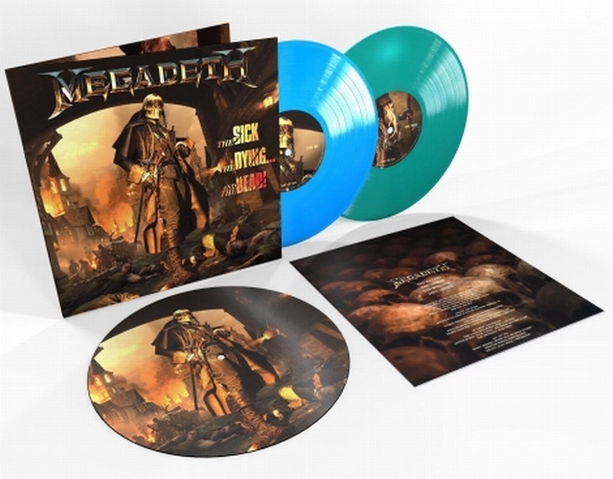 Megadeth - The Sick, The Dying... And The Dead! (Coloured Vinyl ...