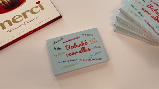 Merci Minibox 5 - 5PACK - Collega bedankjes | bol