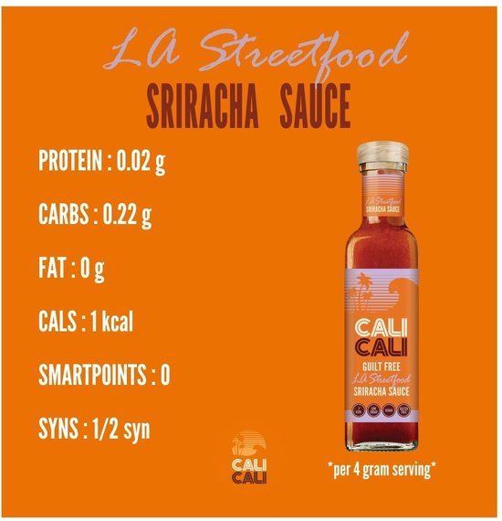 Cali Cali - Sriracha Sauce 230g | bol.com