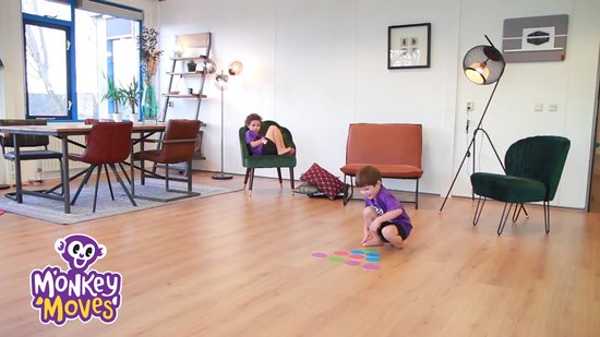 Monkey Moves Beweegspellen - Stippenspel - Beweegspel - kinderspel ...