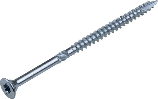 Multifunctionele houtschroef 4,0x40/24 - deeldraad, verzinkt staal ...