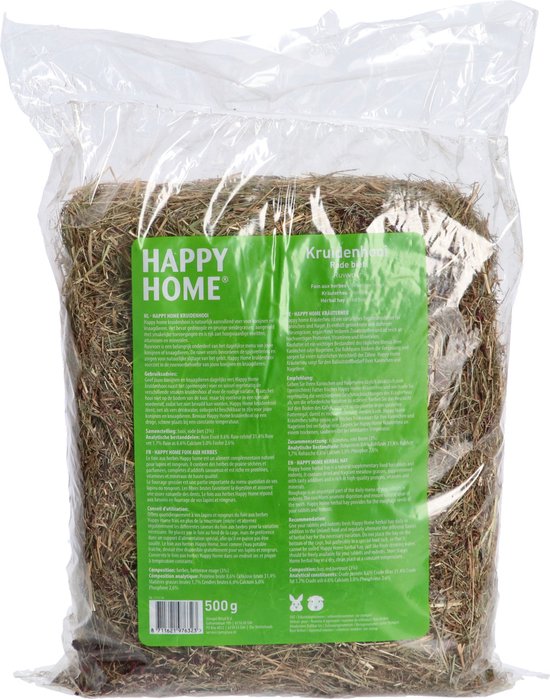 Happy Home Kruidenhooi 500 g - Ruwvoer - Rode Biet | bol