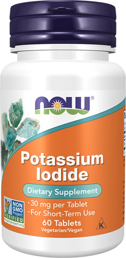 NOW Foods - Kaliumjodide (60 tabletten) | bol