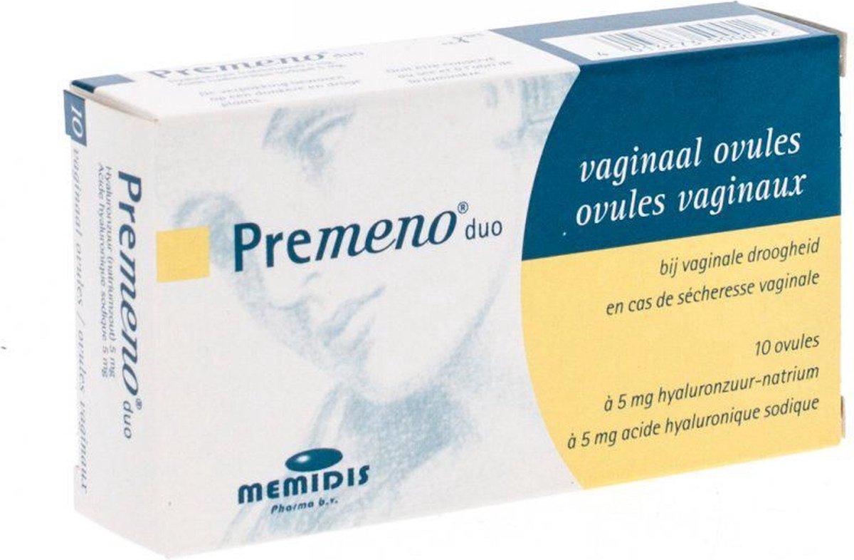 Premeno Duo Vaginaal Ovules 10 ovules | bol.com