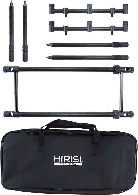 Goose Lyne® | Karper Vishengel houder - Rod Pod - Hengel Steun - Voor 3 ...