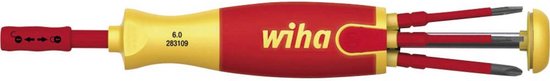 WIHA Schroevendraaier met bit magazijn | bol.com