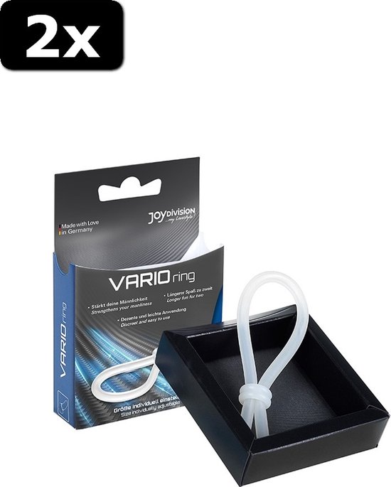 2x VARIOring - Transparent | bol.com