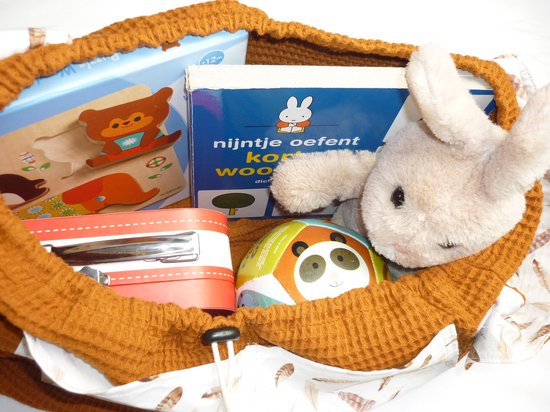 Oogappel Vosjes Boxzak Box Organizer Boxopbergzak -Blauw | bol