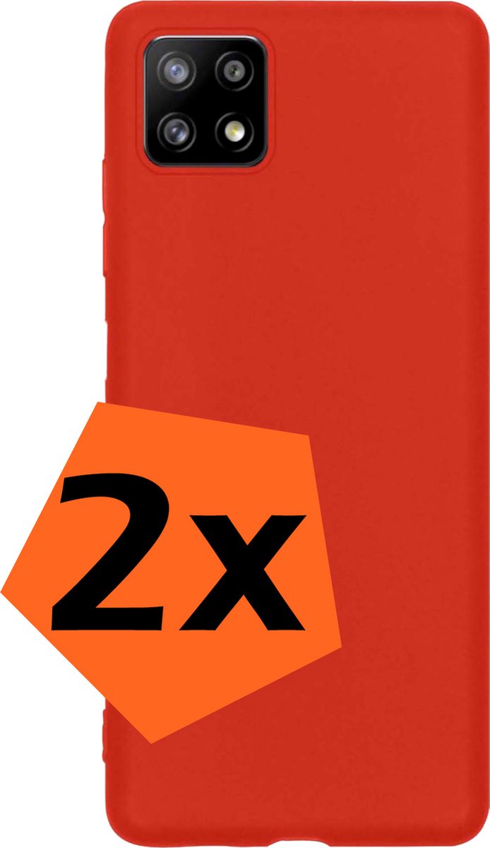 Samsung Galaxy M22 Hoesje Siliconen Cover Hoes Case - Samsung Galaxy ...