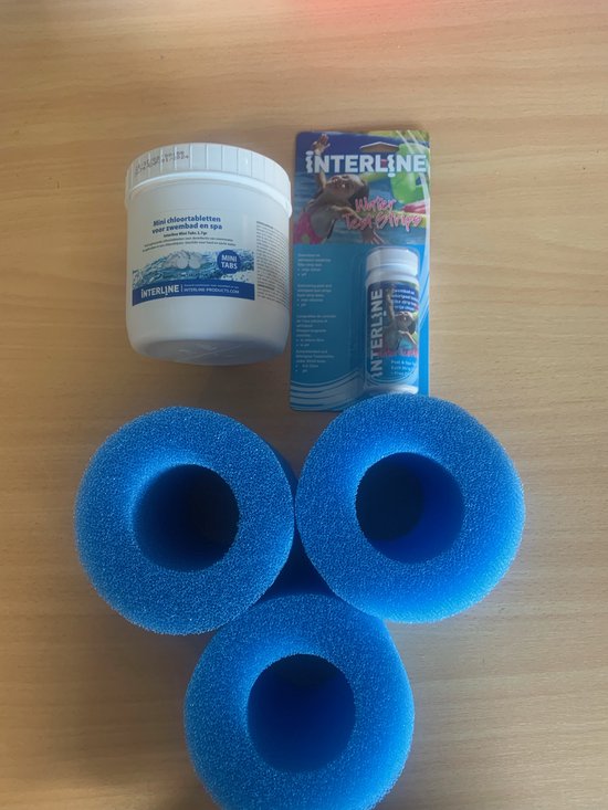 Onderhoud set zwembad - 3 Intex spafilter type ll - 2,7 gr ...