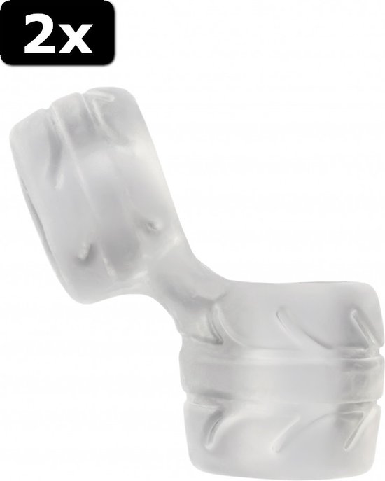 2x Silaskin Cock & Ball - Transparent | bol.com