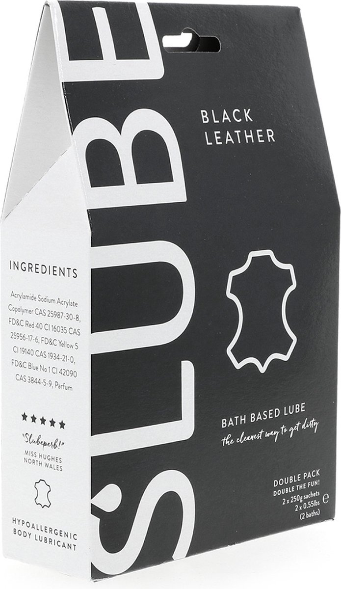 Slube Black Leather Double Pack | bol.com