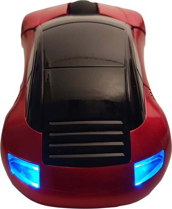 Funny Mouses - Porsche Draadloze Computermuis - Rood - Grappige ...