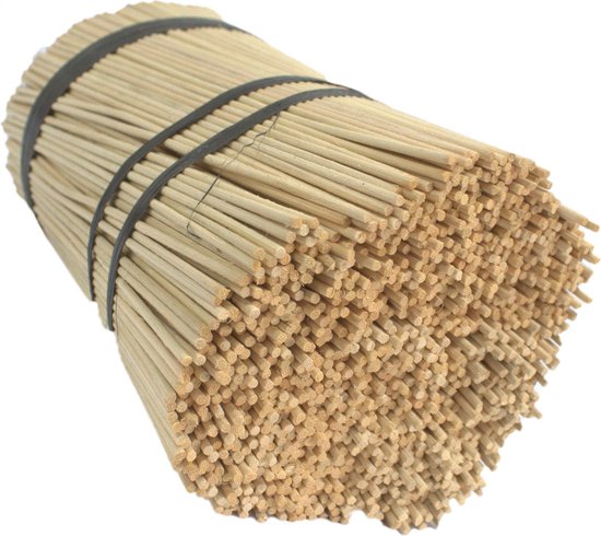 Riet Stengels - Losse Geurstokjes - Bamboo - Naturel - 25cm x 3mm - 25 ...