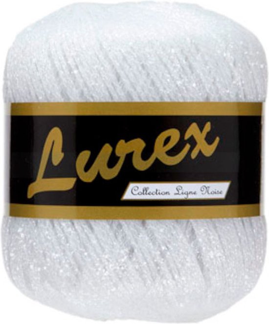 Lurex garen wit l: 160 m, 25gr | bol.com