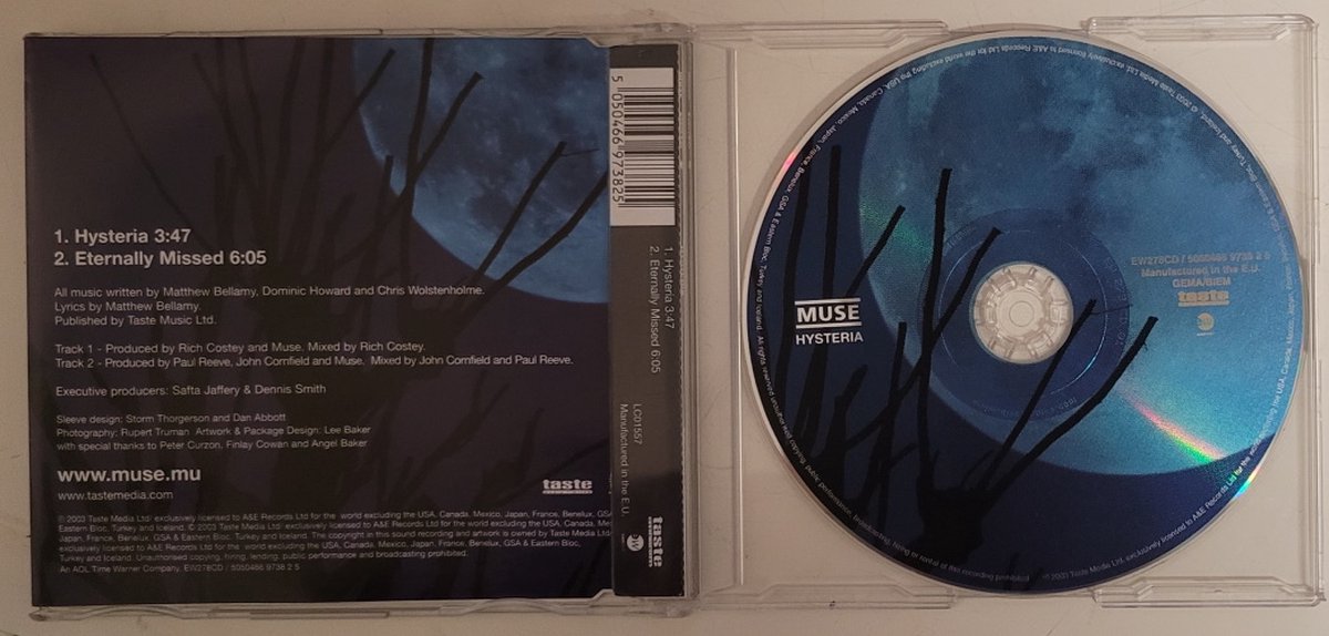 Hysteria, Muse | CD (album) | Muziek | bol.com