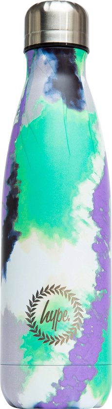 Tie Dye - Drinkfles - RVS drinkfles - waterfles - RVS waterfles | bol.com