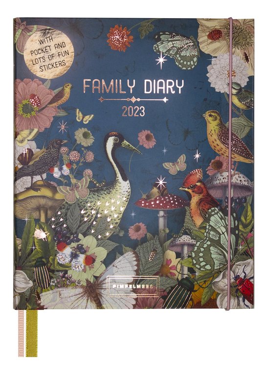 Pimpelmees family diary 2023 - sky FSC | bol