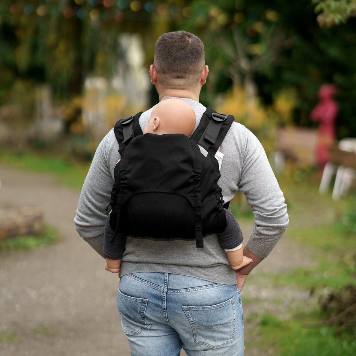 Fidella Onbuhimo - Ergonomische Rugdrager voor peuters- Chevron - zwart ...