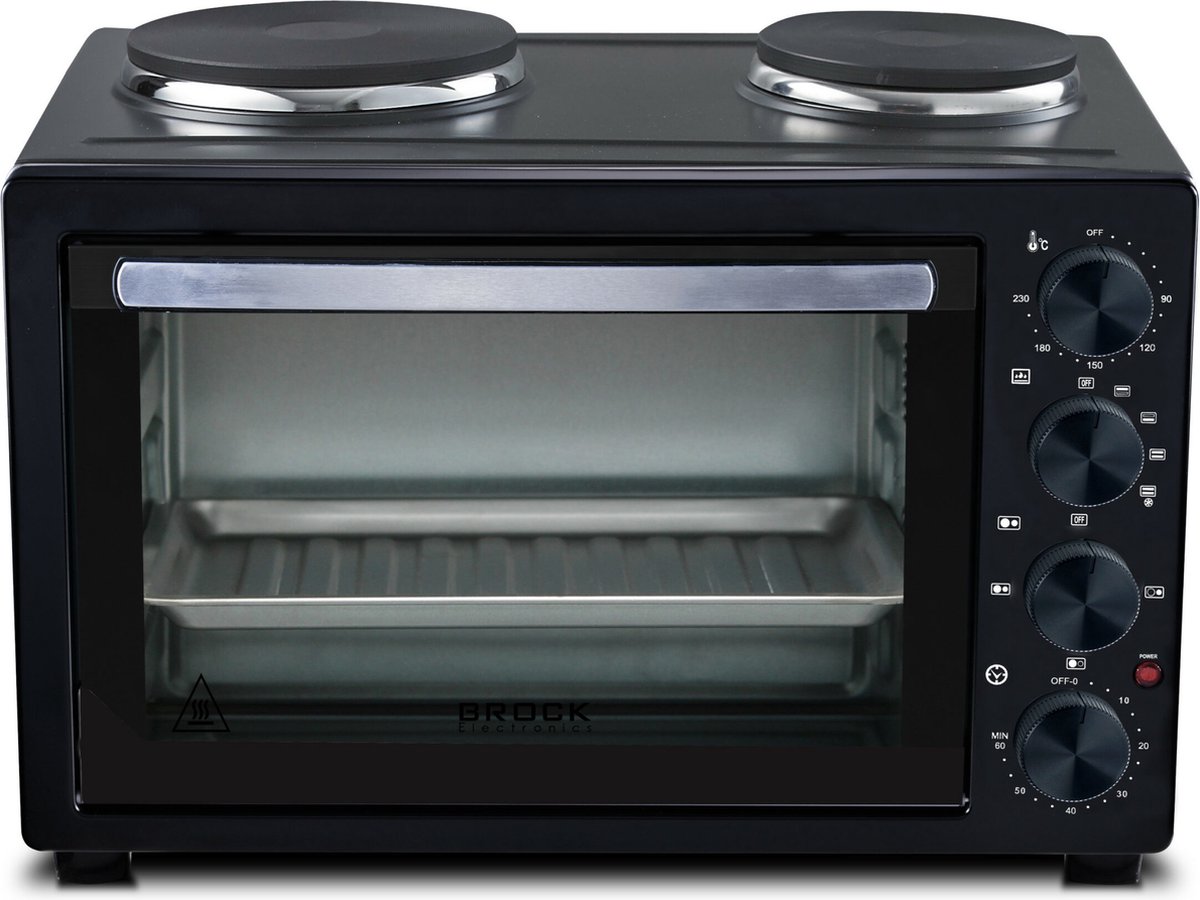 Brock Electronics TO 4502 BK 45 l 3300 W Zwart | bol.com