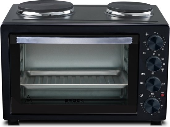 Brock Electronics TO 4502 BK 45 l 3300 W Zwart | bol.com