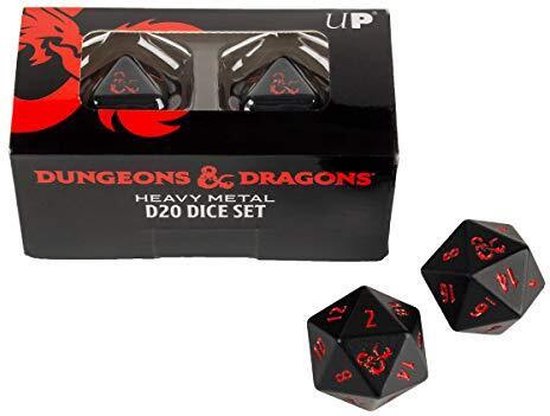 Ultra Pro - D&D official heavy metal RPG D20 set | bol