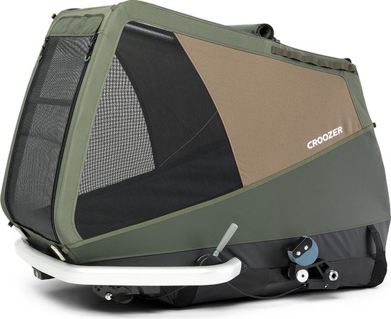 Croozer fietskar - Mikke XL - Mosgroen | bol