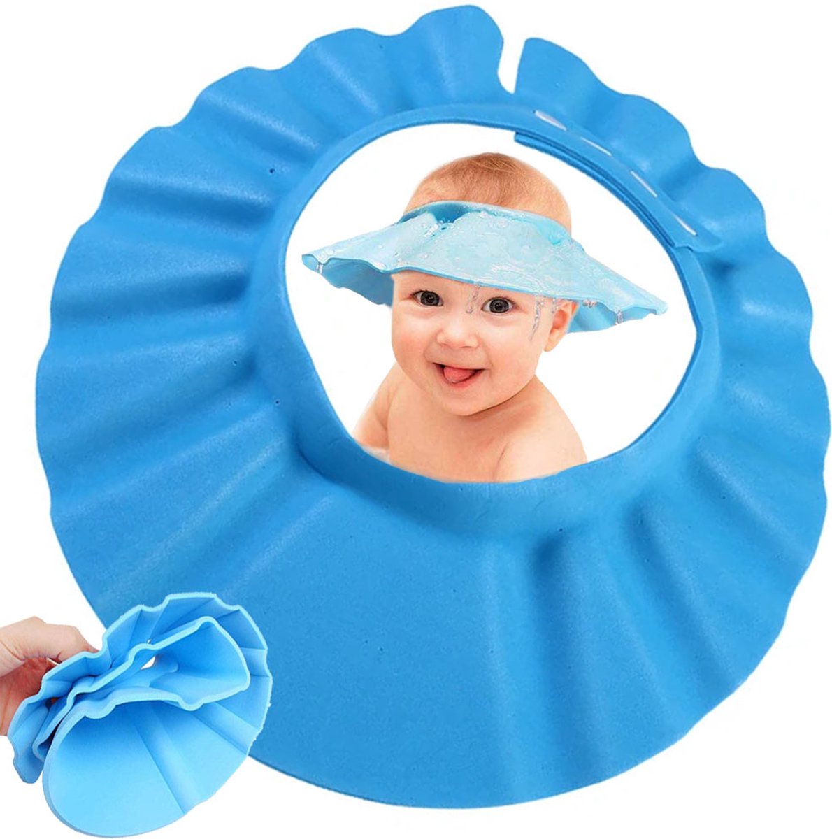 Douchekapje voor kind - Kind Haarwas Hulp Kap - Douchecap - Word ...