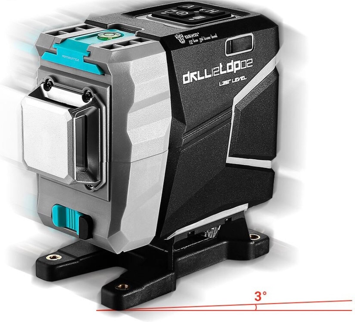 PiProducts Kruislijnlaser - Horizontaal en Verticaal - 12 Lijnen ...