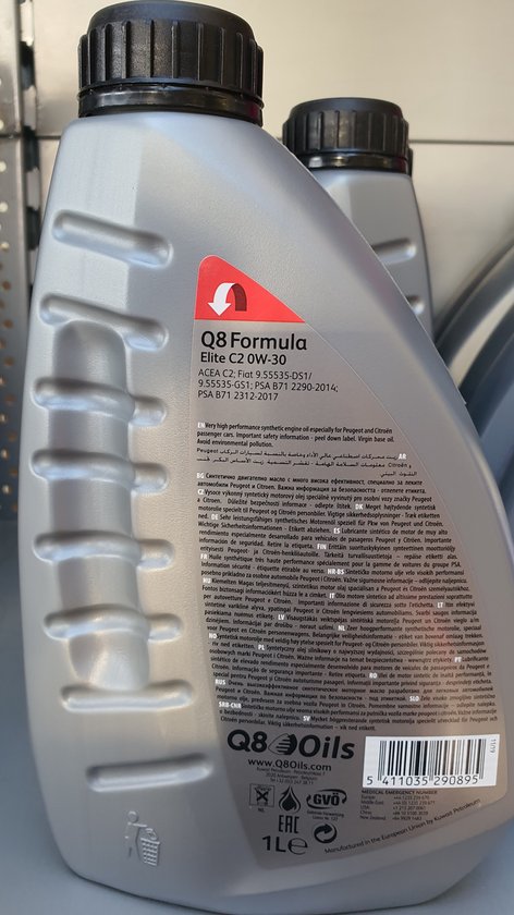 0W-30 Elite C2 Q8 Formula | bol.com