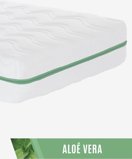 Aloe Vera Matras voor volwassenen 90x200 cm | bol