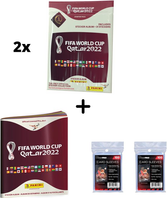 PANINI FIFA WORLD CUP QATAR 2022 STICKER PACK | Games | bol.com