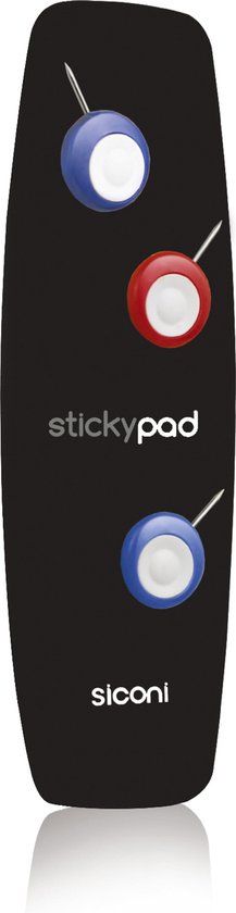 Siconi Sticky Organiser Pad - Mini - Zwart | bol