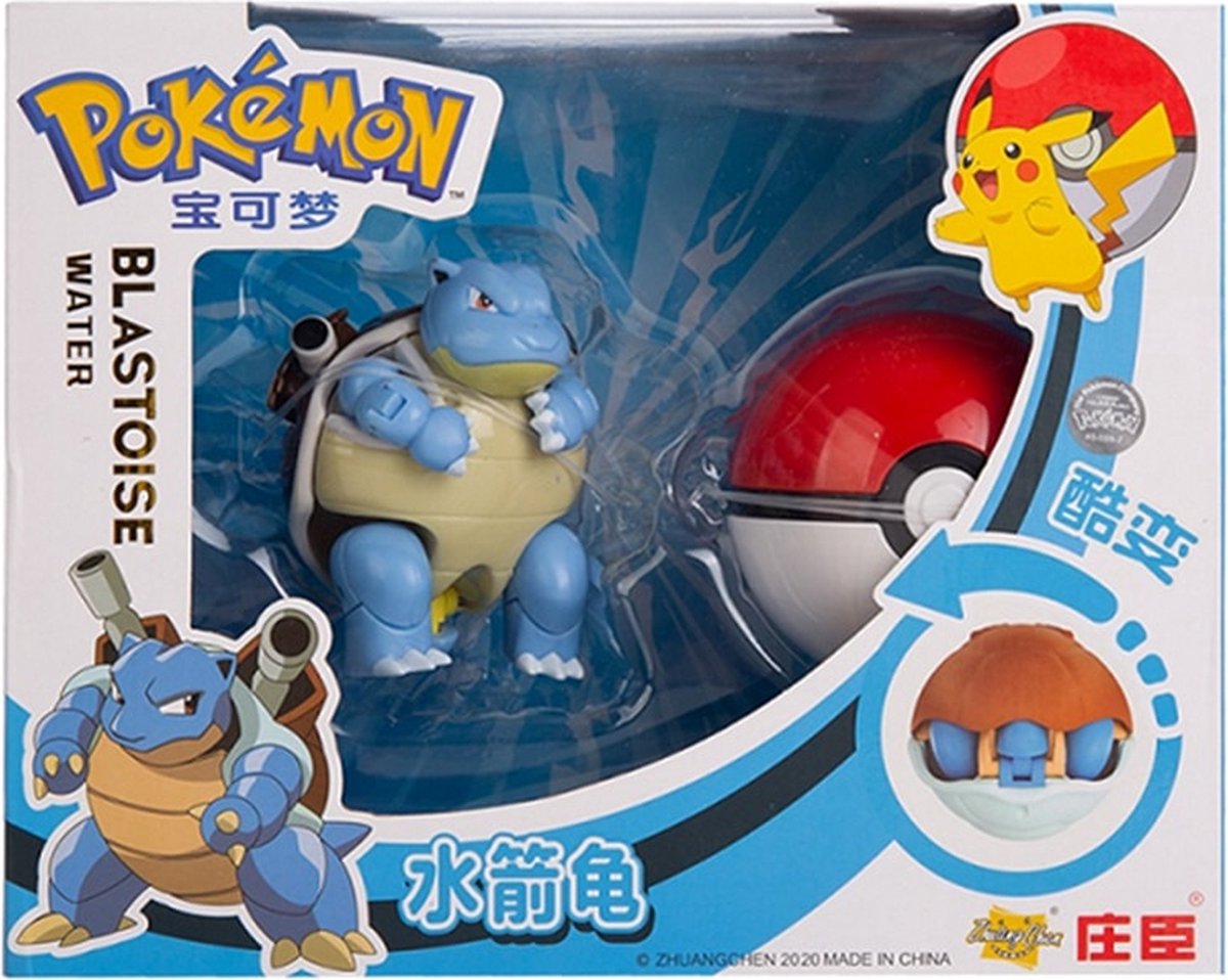 Pokémon Speelgoed - Blastoise - Vervormbare Pokemon Elf Bal Set ...