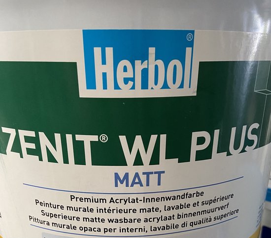 Herbol Zenit WL Plus - 12.5L - WIT | bol