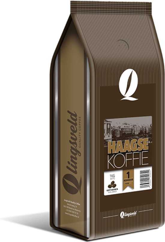 Haagse Koffie Klassiek | Koffiebonen 1000 Gram | 100% ARABICA | bol